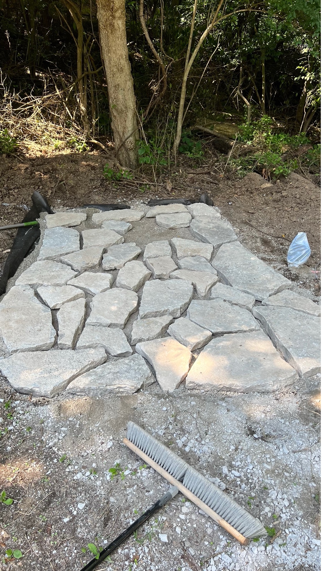 A Step-by-Step Guide to Building Your DIY Stone Patio | The Gibby Home